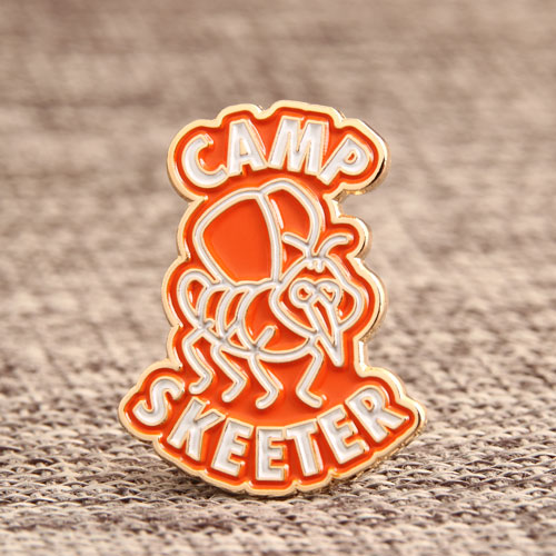 Enamel Pin | Custom Camp Skeeter Pins | Cheap - EnamelPins.com