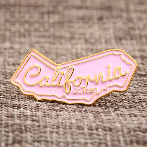 Enamel Pins | Custom California Jr. Teen Pins | Cheap - EnamelPins.com