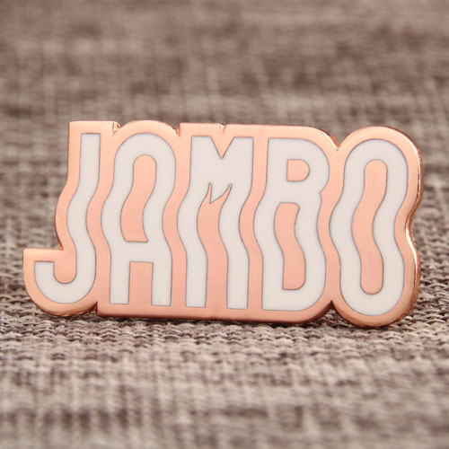 Custom Wiggly JAMBO Pins | Hard Enamel Pins - 40% off