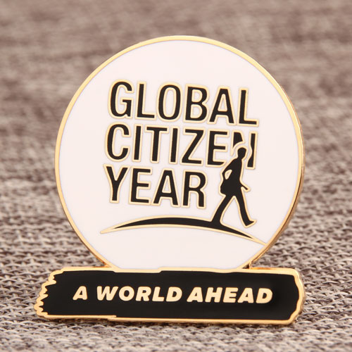Custom Global Citizen Pins | Hard Enamel Pins - 40% off