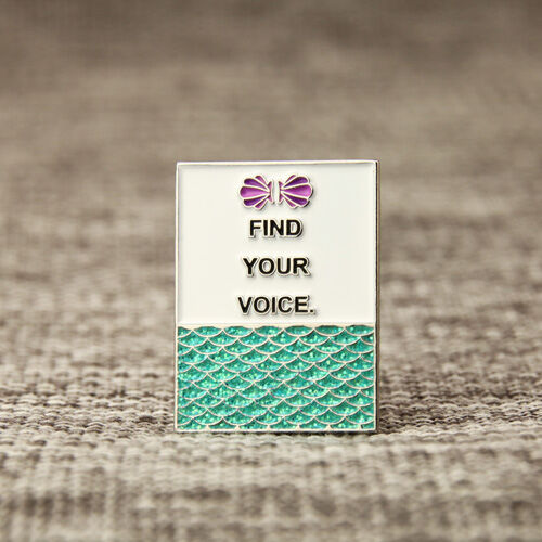 Lapel Pins | Find Your Voice Custom Pins - Creation Pin
