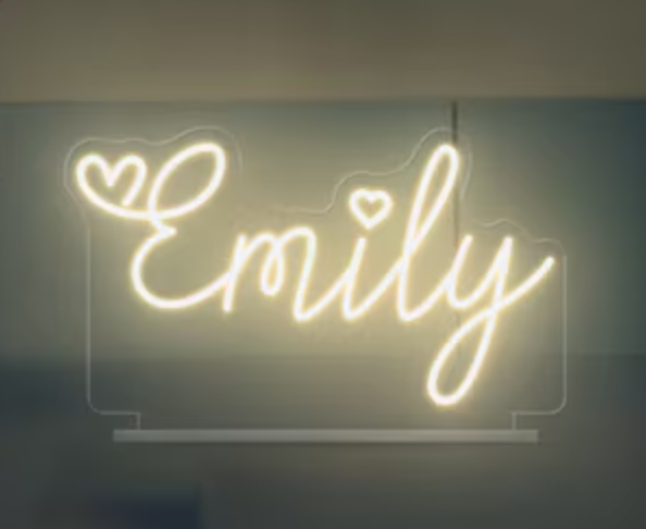 Custom Neon Signs With Stand - Free Shipping Worldwide