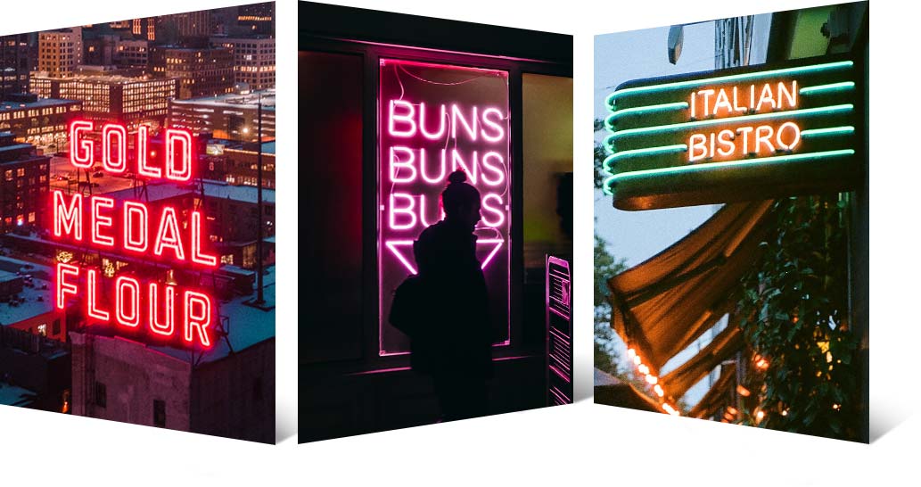 Outdoor Open Sign Canada & Waterproof Led Light Signs