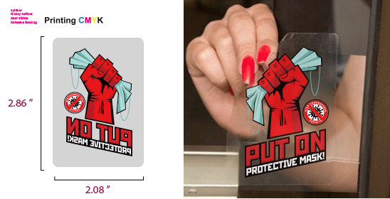 Custom Clear Stickers, Transparent Stickers [FREE Shipping]