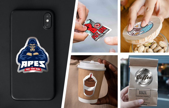 Metallic Stickers: Fast Shipping & Factory Price | Vinyl Stickers