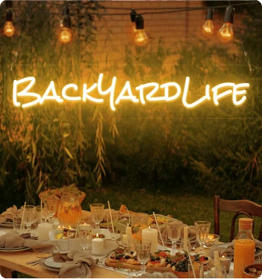 Outdoor Neon Signs – Waterproof, UV-Resistant & Super Bright