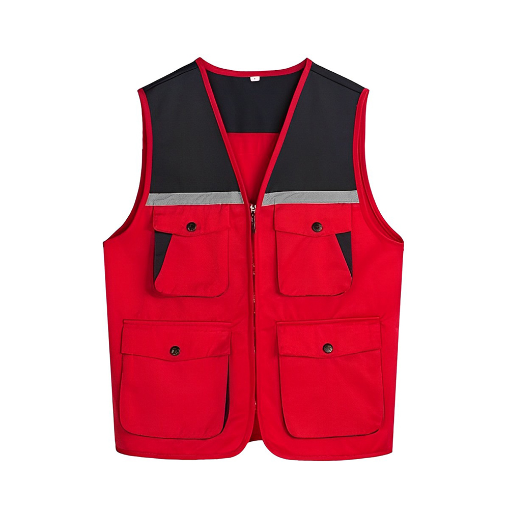 Customized Work Uniform - Two Tone Work Safety Vest