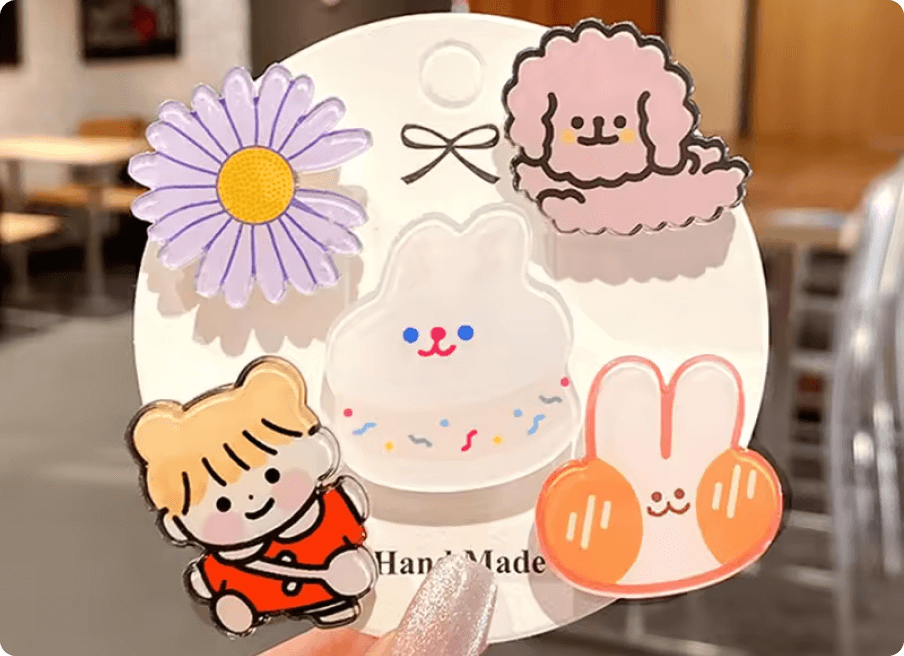 Acrylic Pins, Custom Acrylic Pins [ Colorful ] PINS.us