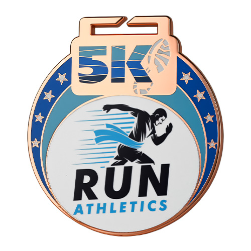 Race Medals Trophies For Adults 12 Pcs 5K - 2 Inch Gold Metal Medal ...
