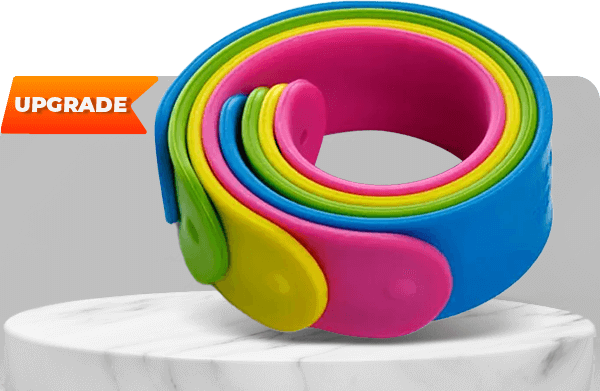 Durable Custom Slap Bracelets fast & cheap | GS-JJ