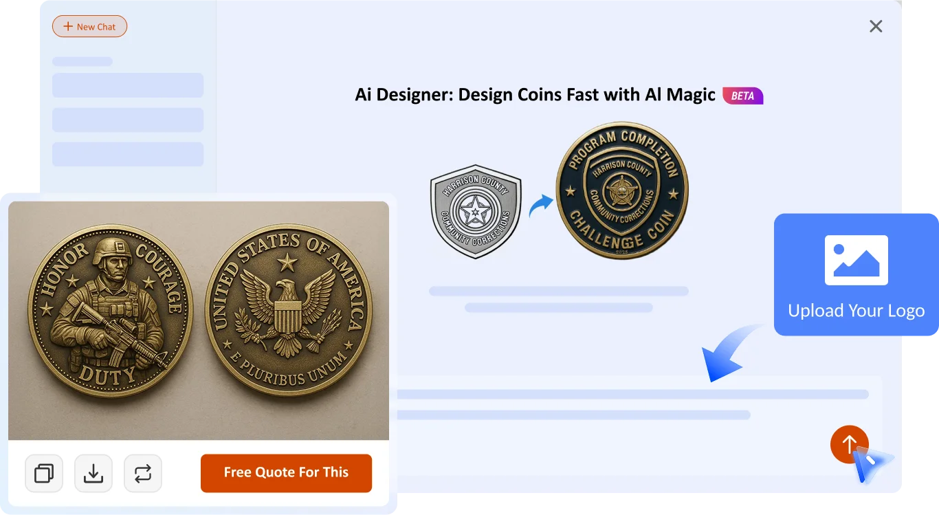 AI Challenge Coin Generator {Design Custom Coins Online} | GSJJ